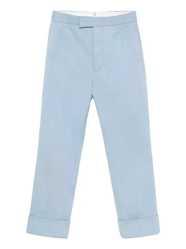 Thom Browne Adjustable-strap Trousers - Blue