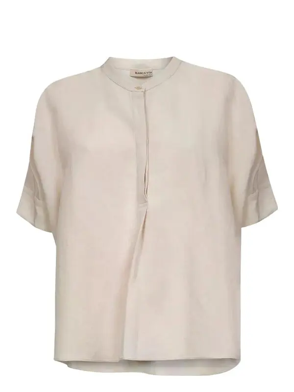 BLANCA VITA Brida Shirt - Neutrals