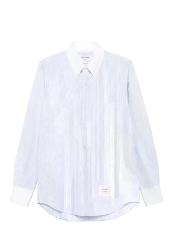 Thom Browne Striped Shirt - Blue