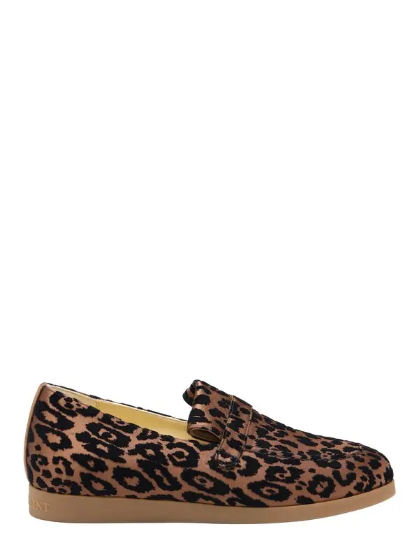 Sarah Flint Alysia Sneaker - Leopard Burnout Velvet