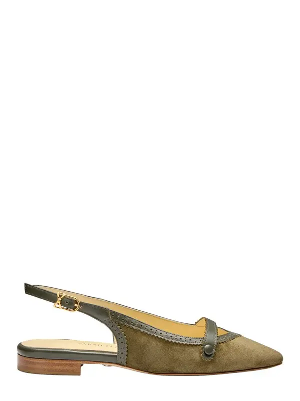 Sarah Flint Britta Slingback - Olive Crosta
