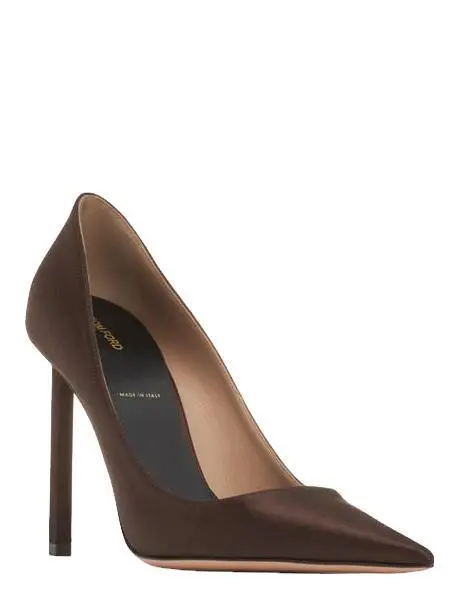 TOM FORD Betty Pointed-toe Pumps - 1b087 Espresso