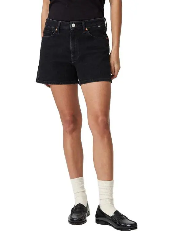 MAVI High-waisted Denim Shorts - Dark Smoke 90s