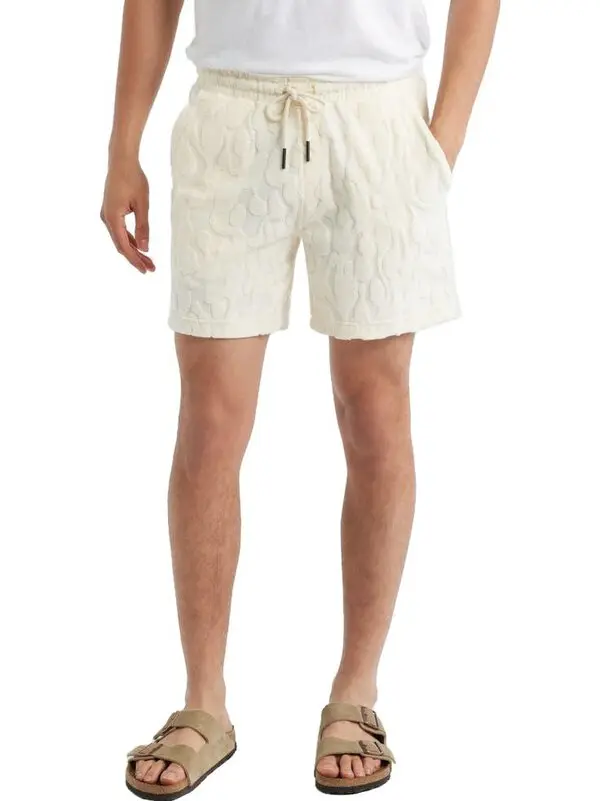 Oas Terry Textured Shorts - Summit