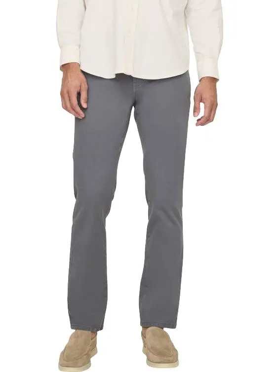Warp + Weft Straight Leg Twill Pants - Stormy Weather