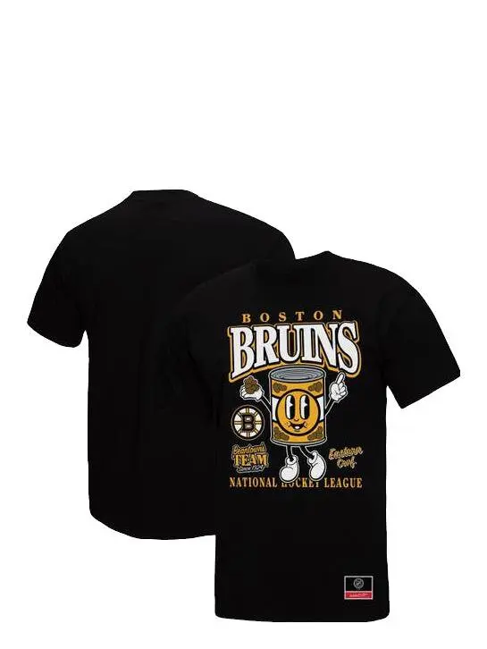 Mitchell & Ness Boston Bruins Local Food T-shirt - Black