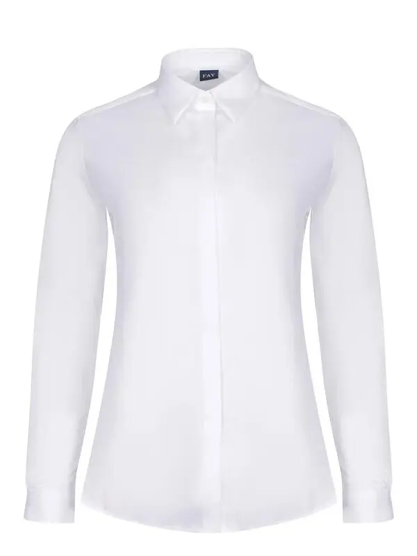 FAY Classic Cotton Shirt - White