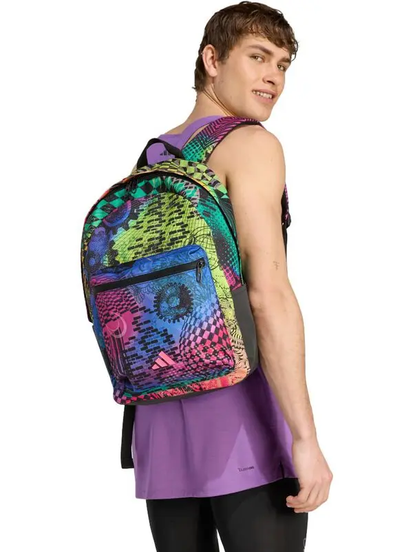 Adidas X Jeremy Scott Backpack - Multicolor / Lucid Pink