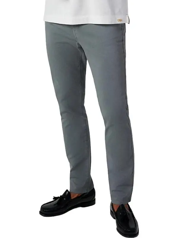 Robert Talbott Rockwell 5 Pocket Pant - Light Gray