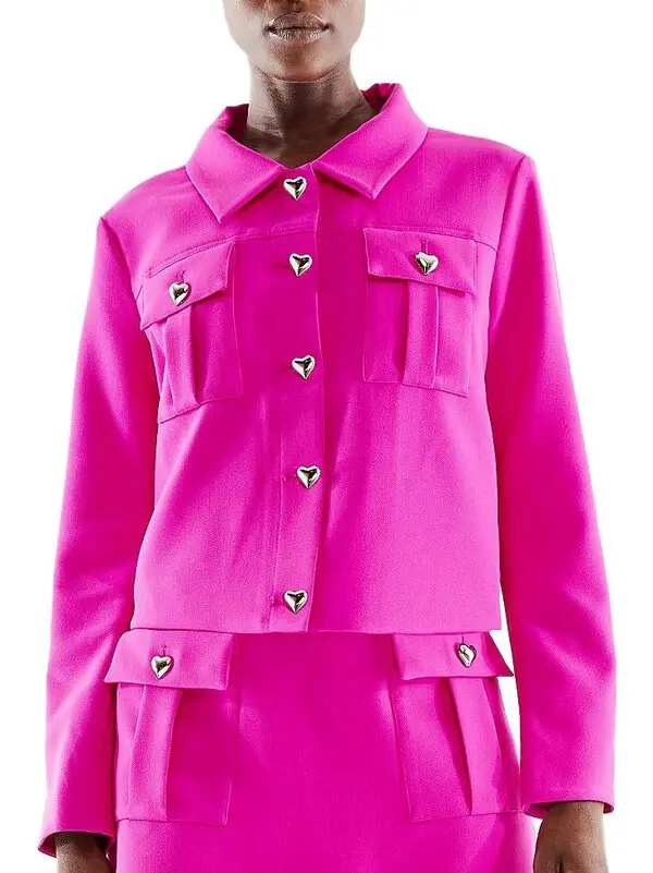 AS By DF Tasha Jacket - Magenta