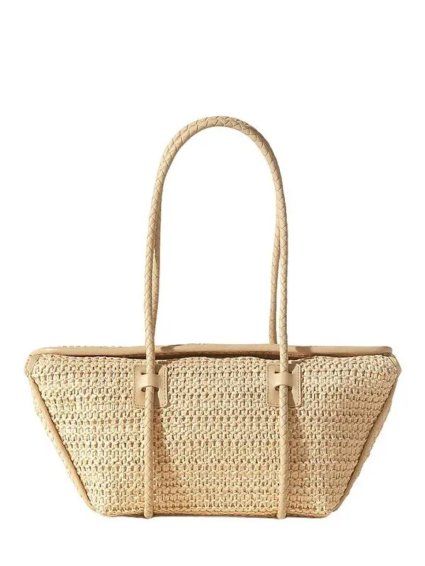 Hereu Raffia Shoulder Bag - Natural
