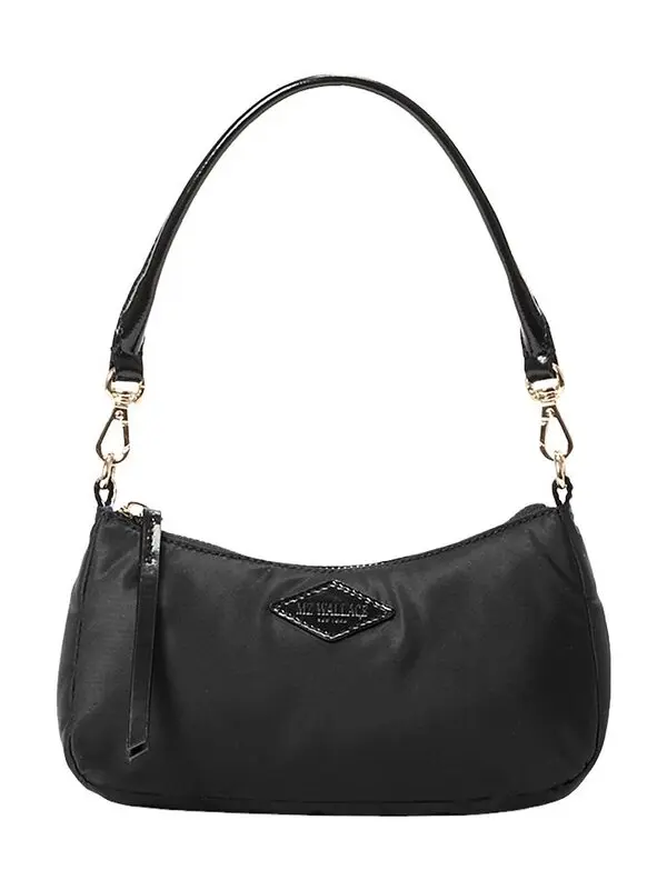 Mz Wallace Mini Chelsea Shoulder Bag - Black/gold