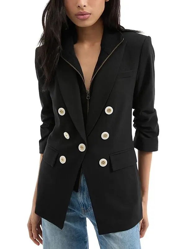 Veronica Beard Tomi Dickey Jacket - Black