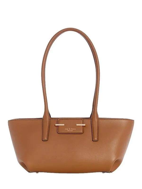Rag & Bone Realm Leather Satchel - Golden Brown