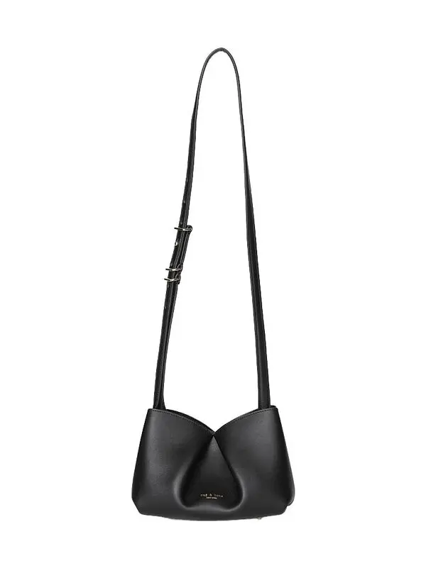Rag & Bone Bloom Small Leather Crossbody - Black