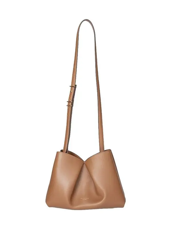 Rag & Bone Bloom Medium Leather Crossbody - Cognac