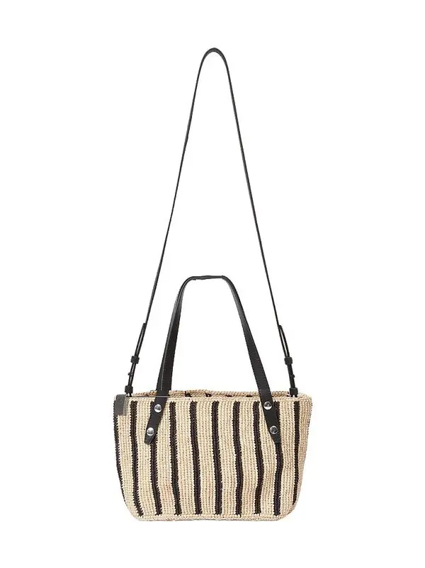 Rag & Bone Daily Small Tote - Natural/black