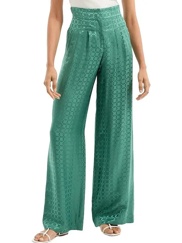 Veronica Beard Colter Pants - Clover
