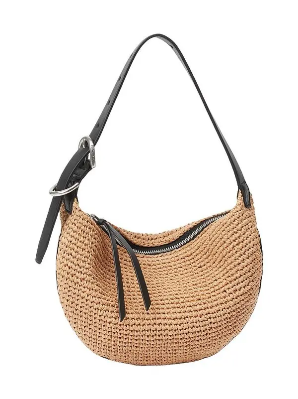 Rag & Bone Mercer Small Hobo Bag - Natural