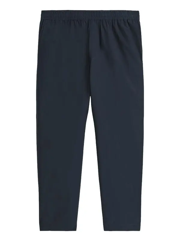 Cos Elasticated Tapered Pants - Navy