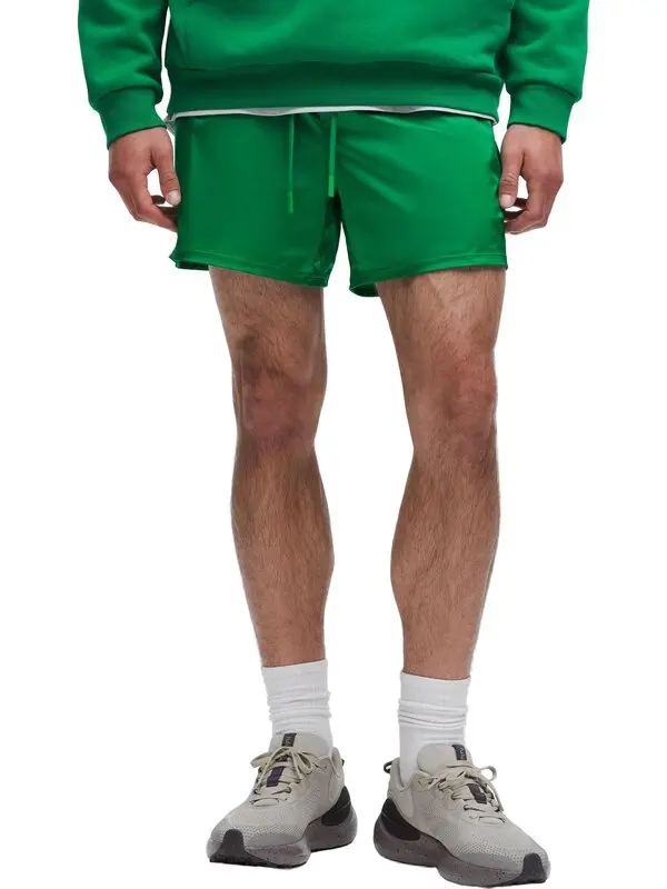 Lululemon Stretch Satin Nylon Short 5 - Raceway Green
