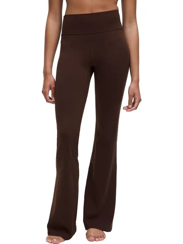 Lululemon Groove Nulu High-rise Flared Pant - Lava Cake