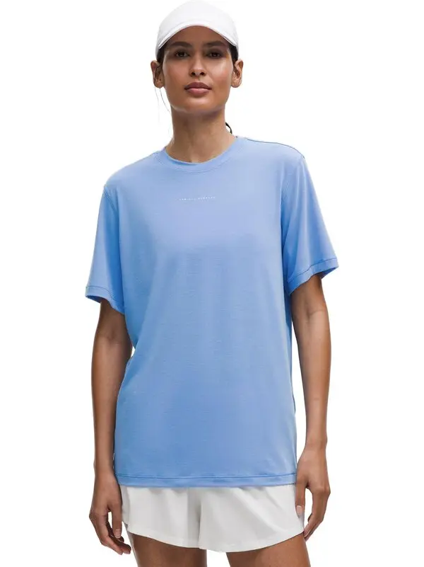 Lululemon Jersey Training Short-sleeve Shirt - Pool Party