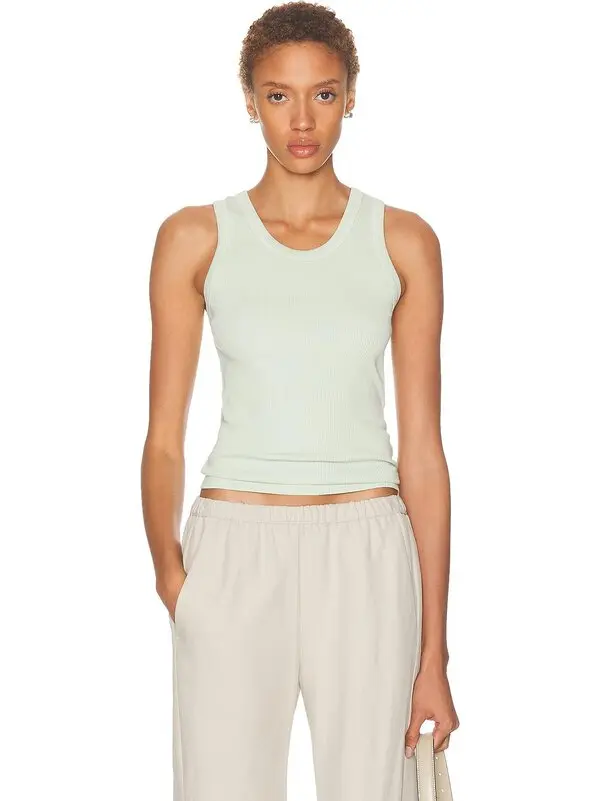 AGOLDE Poppy Tank Top - Mint Cream