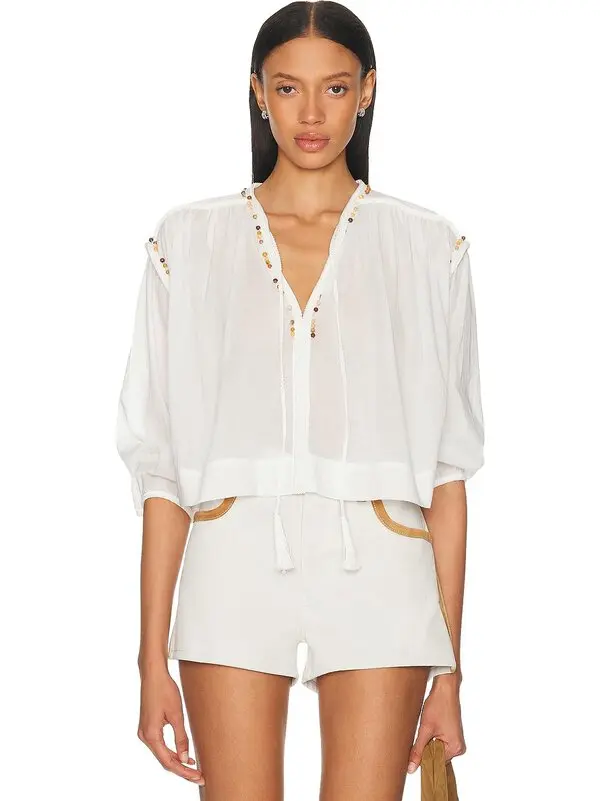 A.L.C. Jodie Top - White
