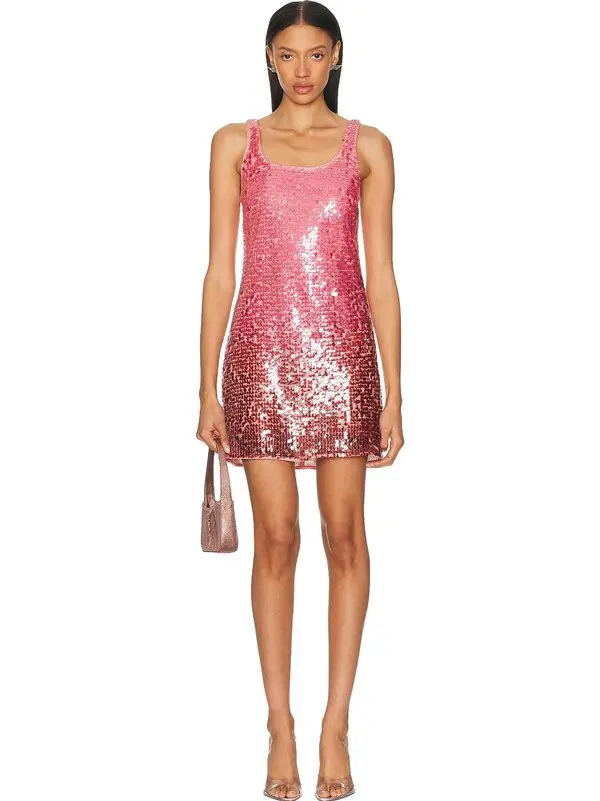 Simkhai Alayna Mini Dress - Sorbet Sequin