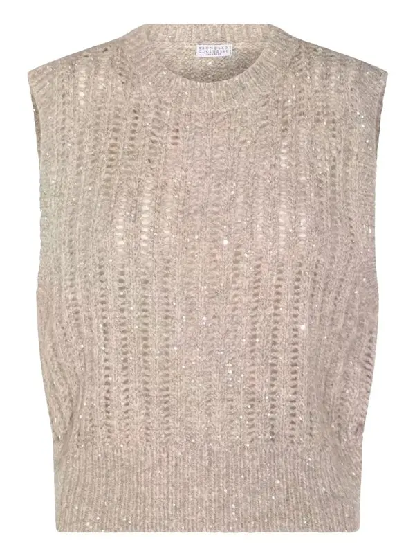 Brunello Cucinelli Knitted Jumper - Neutrals