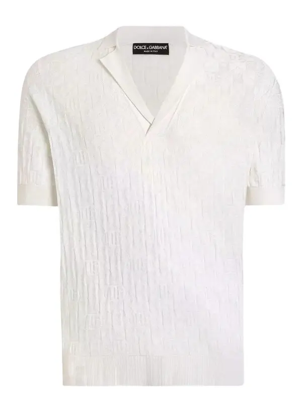 Dolce & Gabbana Stretch-silk T-shirt - White