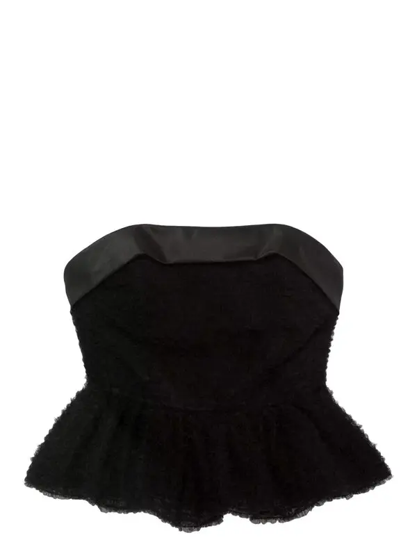 Viktor & Rolf Tulle Top - Black