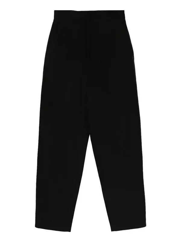 Elie Saab Tapered-leg Trousers - Black