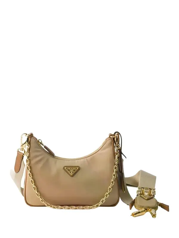 Prada Re-edition Shoulder Bag - Neutrals