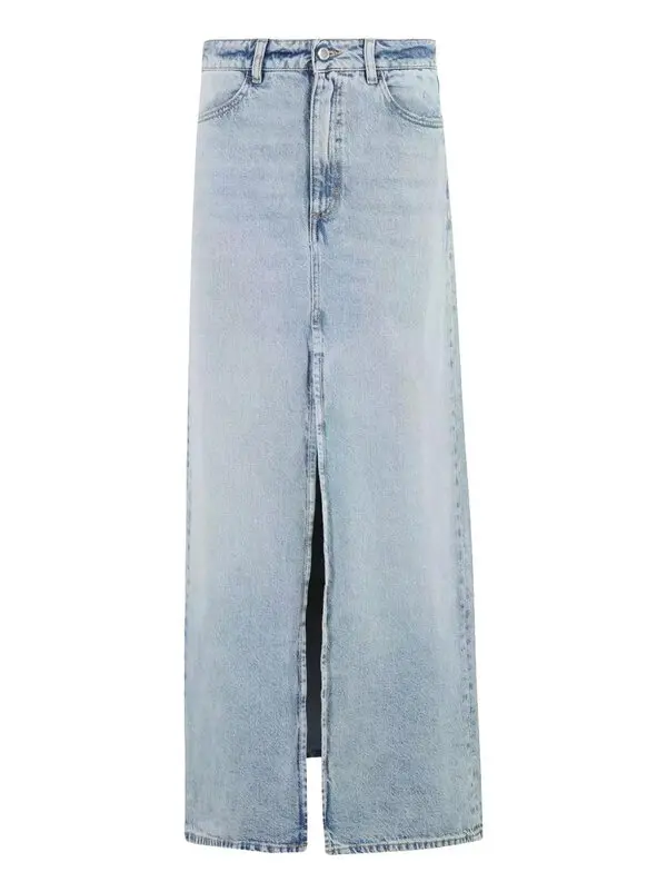 ICON DENIM LA Sandy Maxi Skirt - Blue