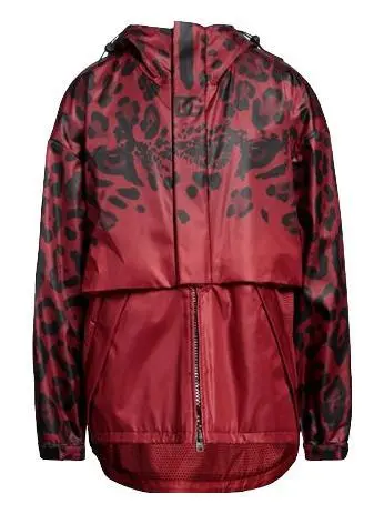 Dolce & Gabbana Jacket In Coated Fabric - Brick