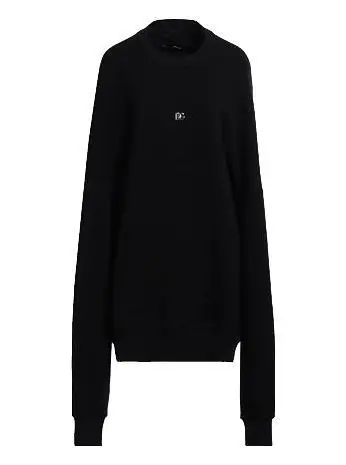Dolce & Gabbana Cotton-blend Fleece Sweatshirt - Black