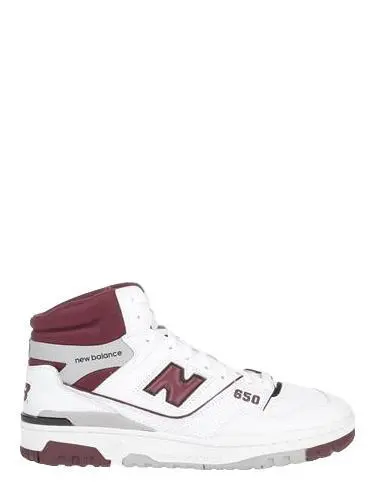 NEW BALANCE 650 High-top Sneakers - White