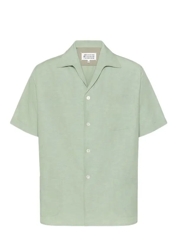 MAISON MARGIELA Short Sleeve Shirt - Mint