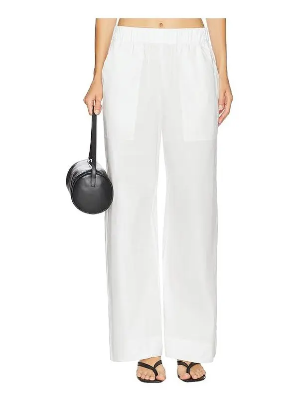 Simkhai Arden Pull On Pant - White