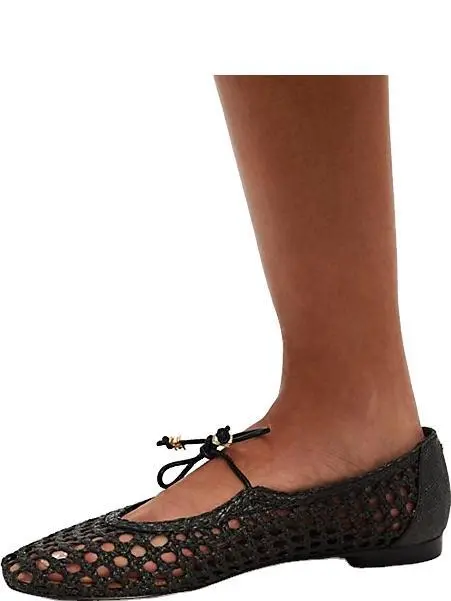 Sam Edelman Marcie Woven Mary Janes - Black