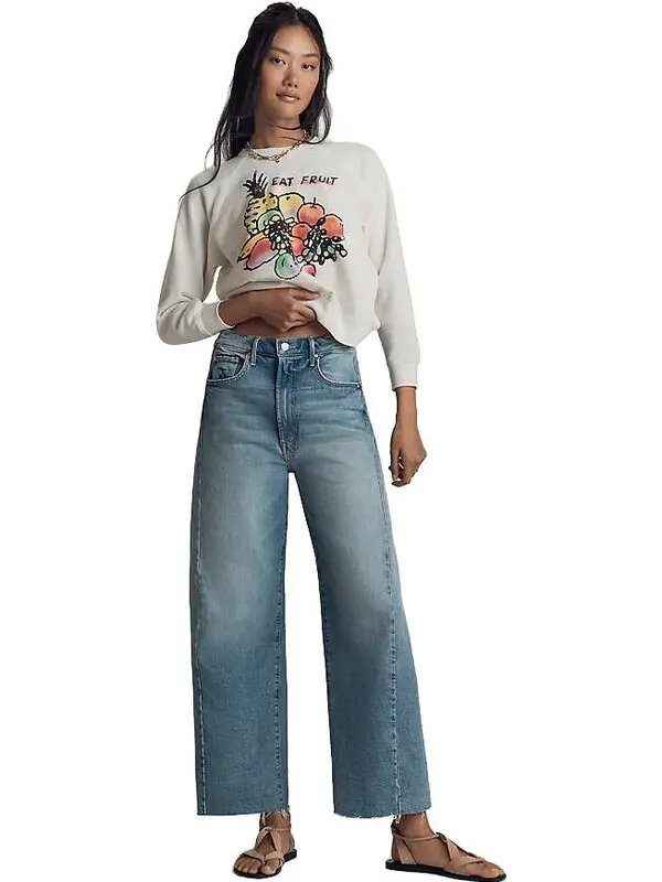 MOTHER The Half-pipe High-rise Tapered Jeans - I Confess