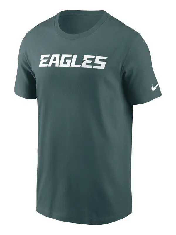 Nike Philadelphia Eagles Primetime Wordmark Essential Nfl T-shirt - Green