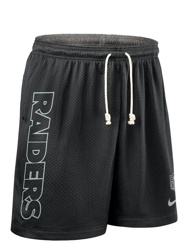 Nike Las Vegas Raiders Sideline Reversible Nfl Shorts - Black