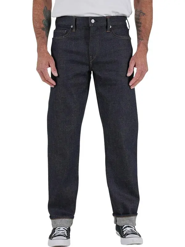 HIROSHI KATO The Barrel Classic Straight Leg Selvedge Jeans - Indigo Raw
