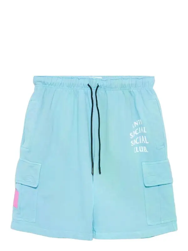 ANTI SOCIAL SOCIAL CLUB Mind Games Cargo Shorts - Blue