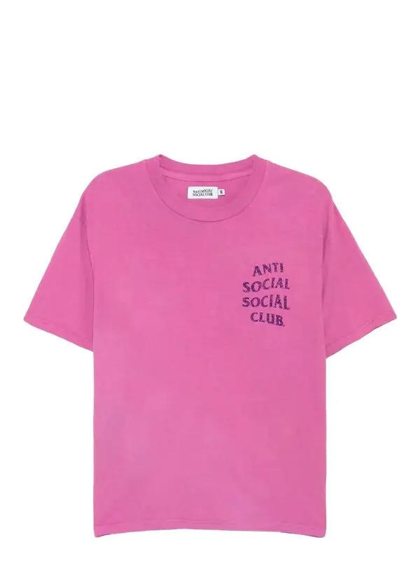 ANTI SOCIAL SOCIAL CLUB Mind Games Glitte T-shirt - Pink