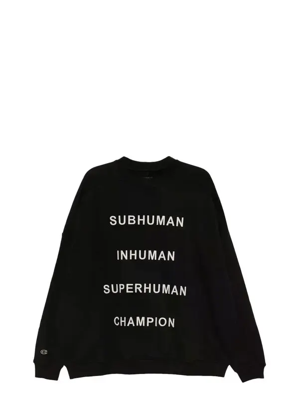 Rick Owens Jumbo Sweatshirt - Black