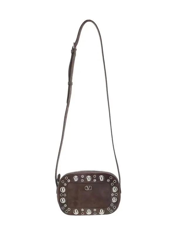 Valentino Garavani Nellcôte Cross Body Bag - Brown
